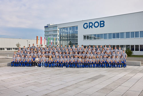 GROB vocational training: 192 new apprentices worldwide - GROB