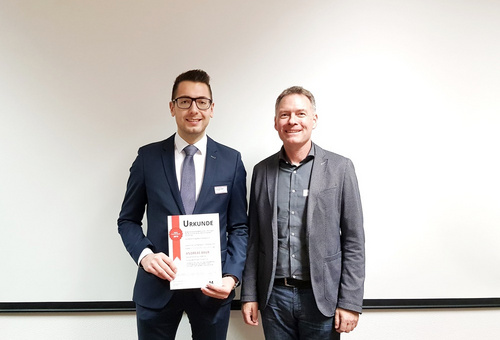Andreas Baur erhält Deutschlandpreis des Fachbereichstags Maschinenbau ...
