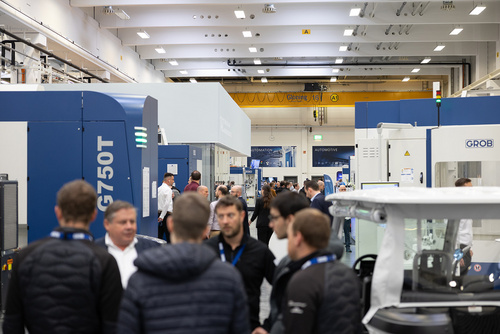 GROB in-house exhibition develops into a meeting platform - GROB