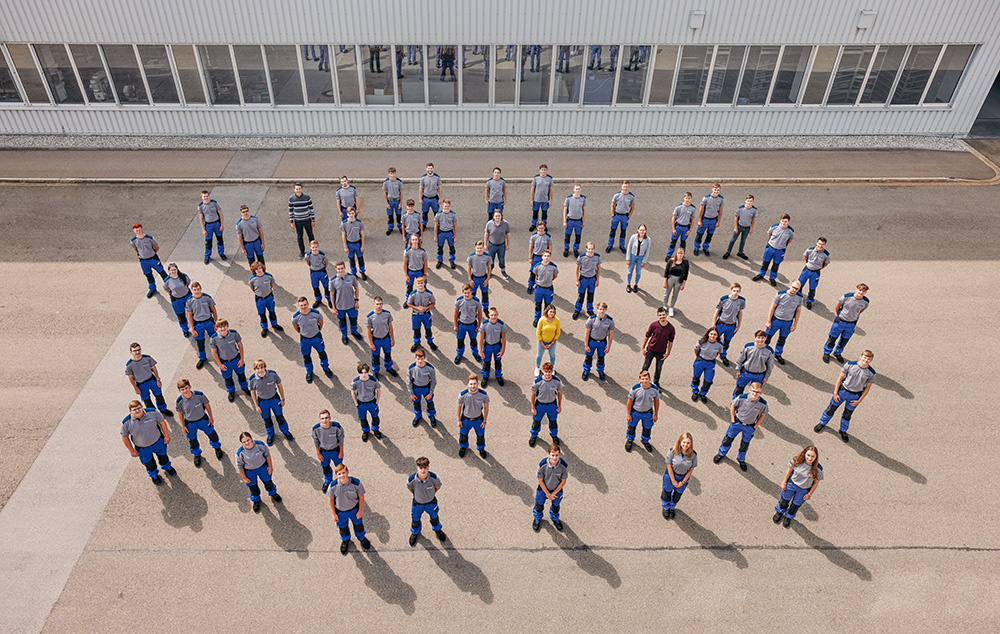 135 New Apprentices in GROB Group