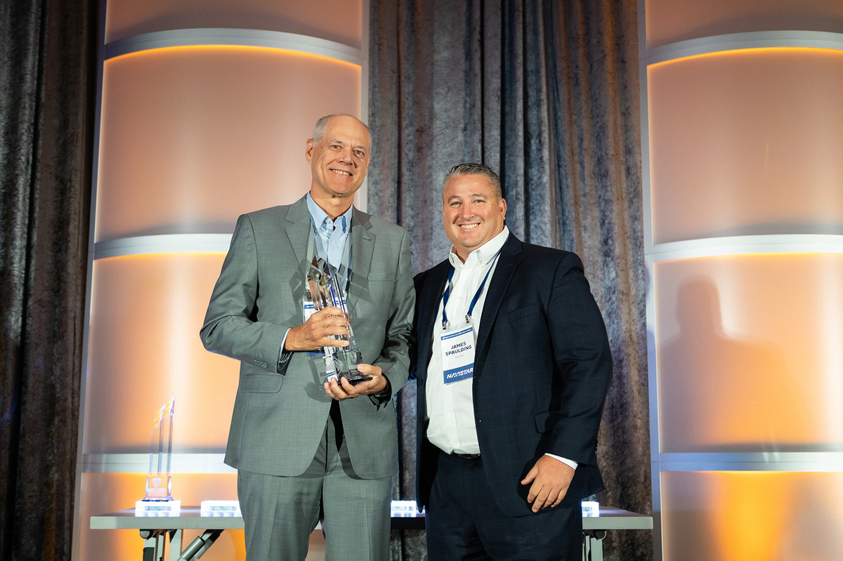 GROB Brazil Honored with Navistar "Supplier of The Year" Award